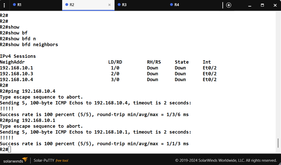 Bidirectional Forwarding Detection Bfd Page 5 Lessons Discussion